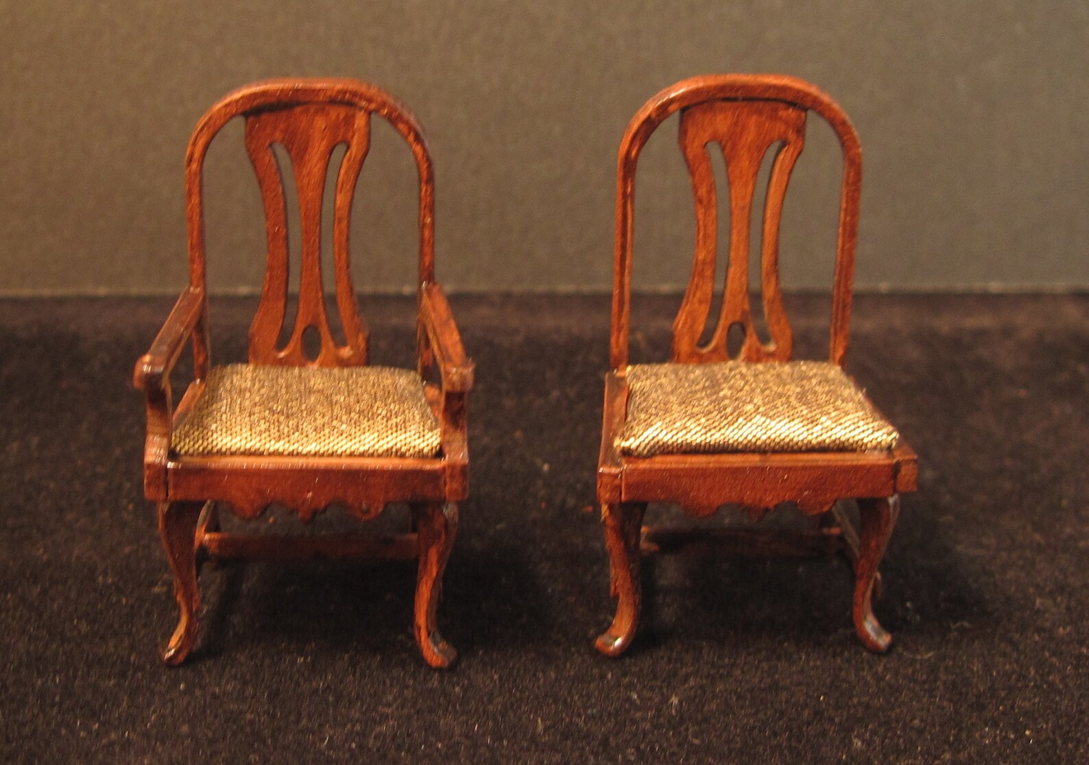 Dollshouse Miniature Chair Without Arms.(half Scale, 1:24) - Etsy