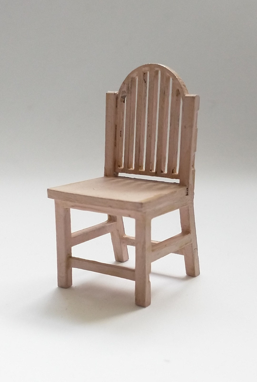 Dollhouse Miniature Kit Chair With Bars Halfscale 1:24 or 1/24 - Etsy