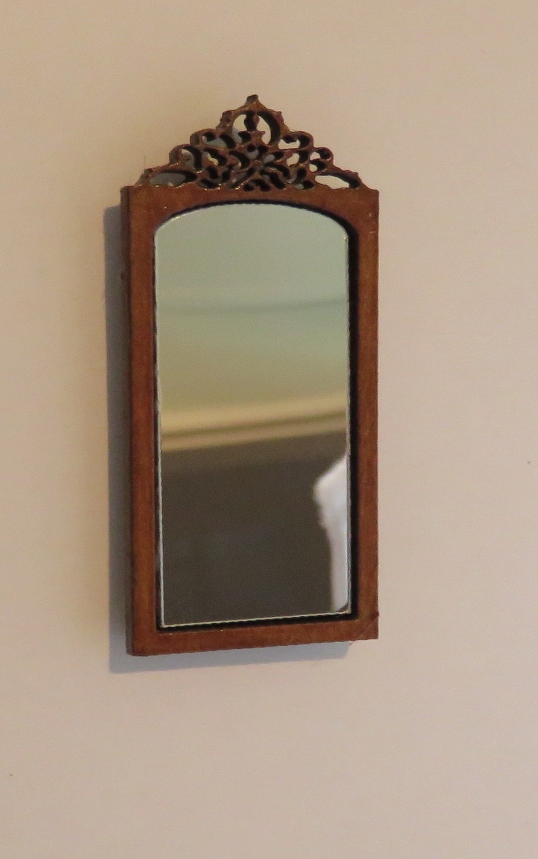 Dollshouse Miniature Mirror Kit for the 1/2 Inch 1:24 Scale Dollshouse ...