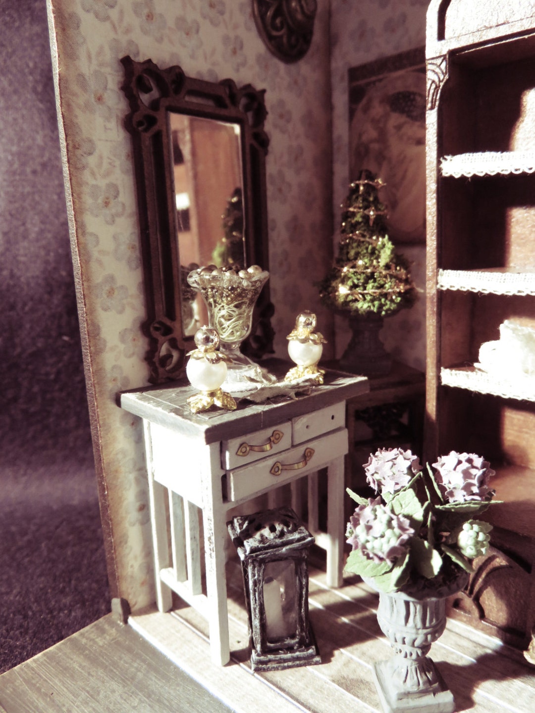 Dollshouse Miniature Kit Half Scale (1:24) Art Nouveau Drawer. - Etsy