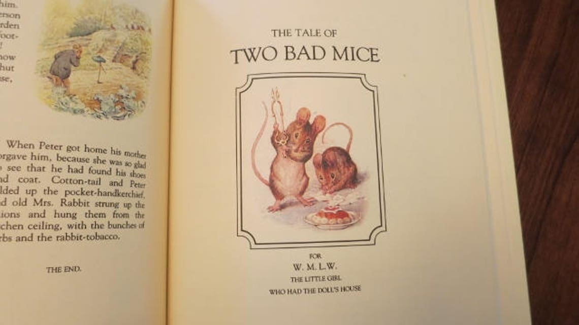 Tales of Peter Rabbit/easter/spring/beatrix Potter/children's Book ...