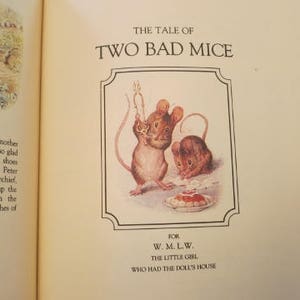 Tales of Peter Rabbit/easter/spring/beatrix Potter/children's Book ...