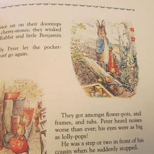 Tales of Peter Rabbit/easter/spring/beatrix Potter/children's Book ...