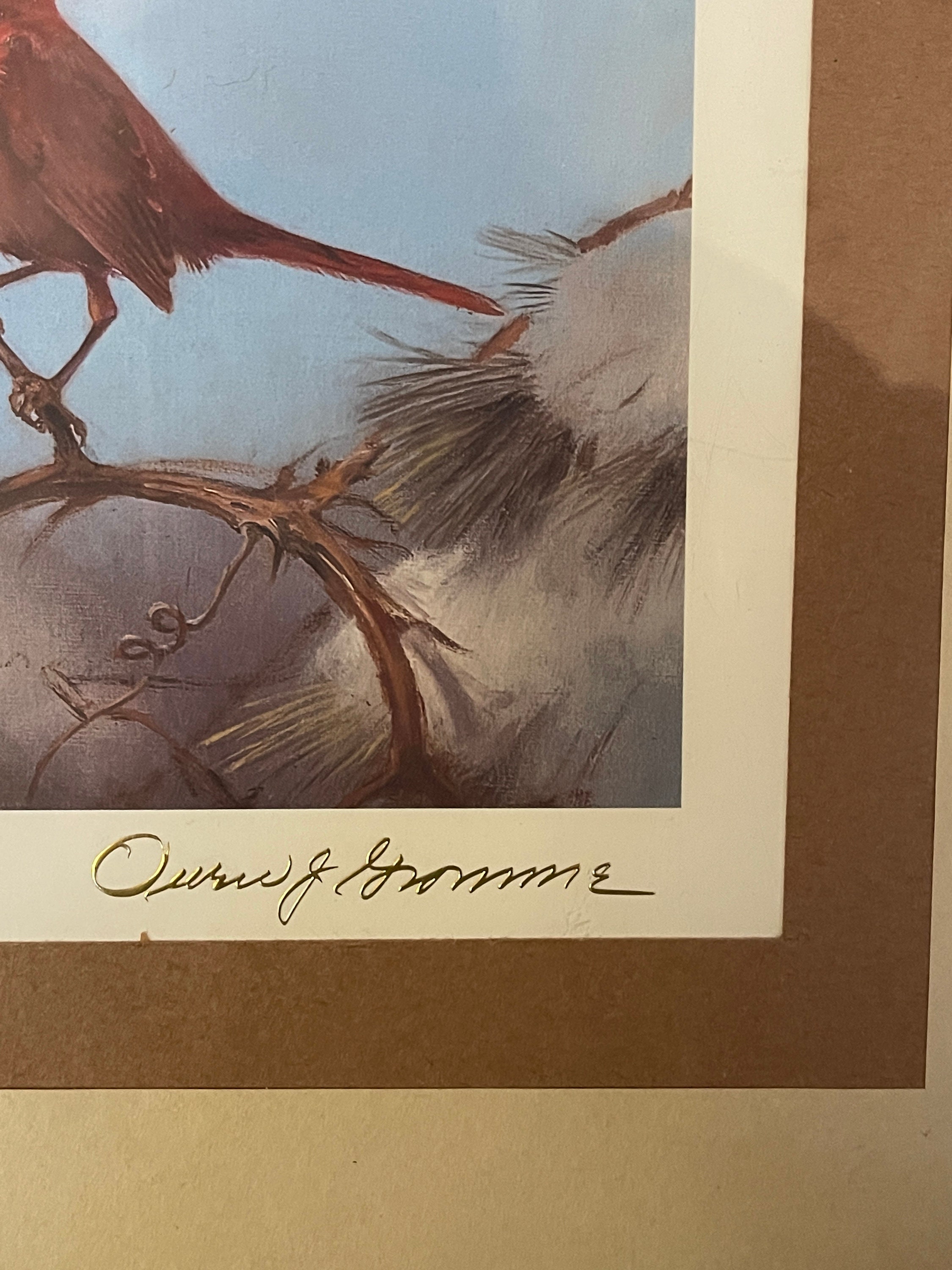 Owen Gromme 1972 RARE Limited Edition 40/100 Anderson Edition Print ...