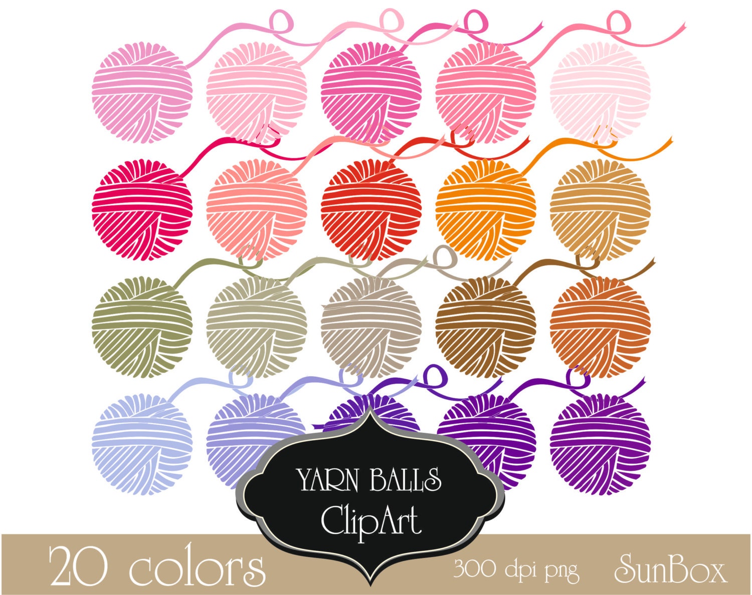 Free Yarn Clipart Images