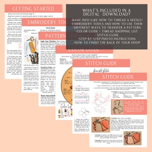 Autumn Treasures Embroidery Pattern. Beginner Embroidery. PDF ...