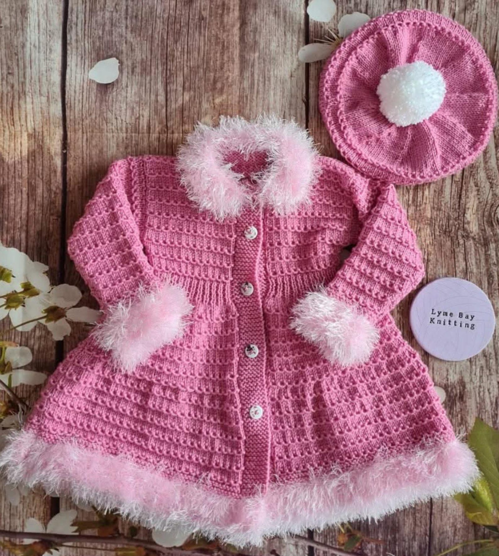 WYNTA: Baby Girl Christmas Knitting Pattern Pdf - Etsy