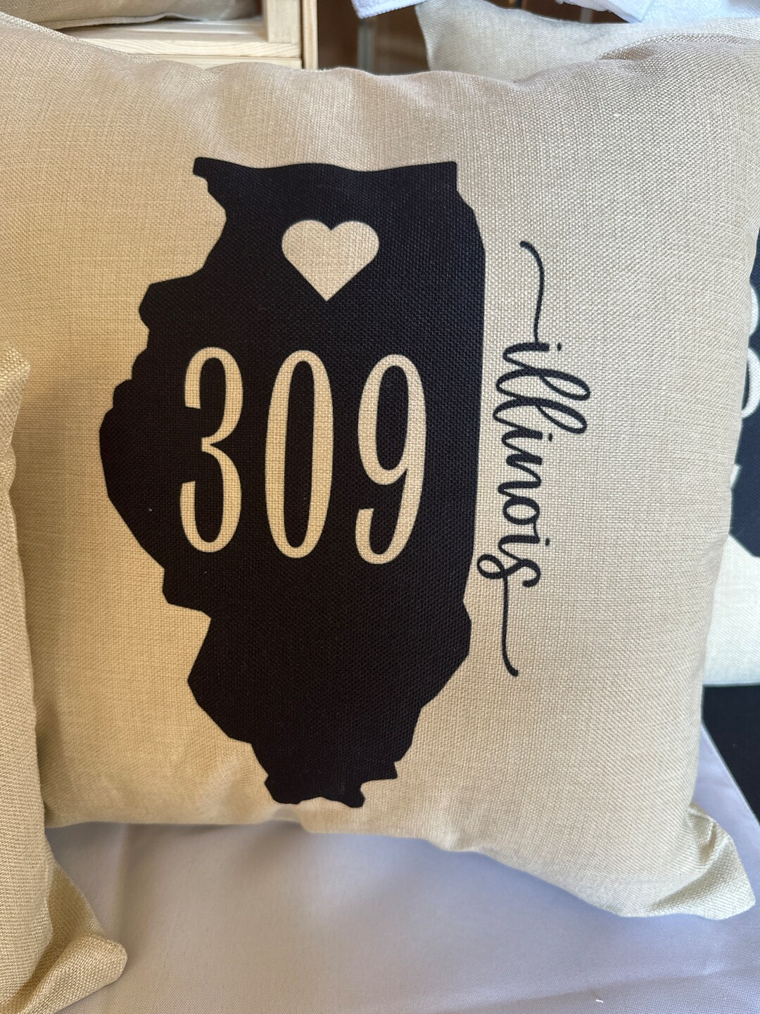 Custom - Area Code Pillow Sham - Etsy