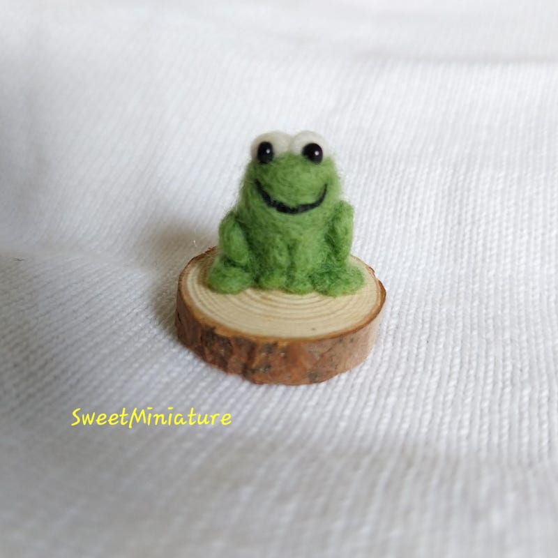Needle Felt Frog - Etsy