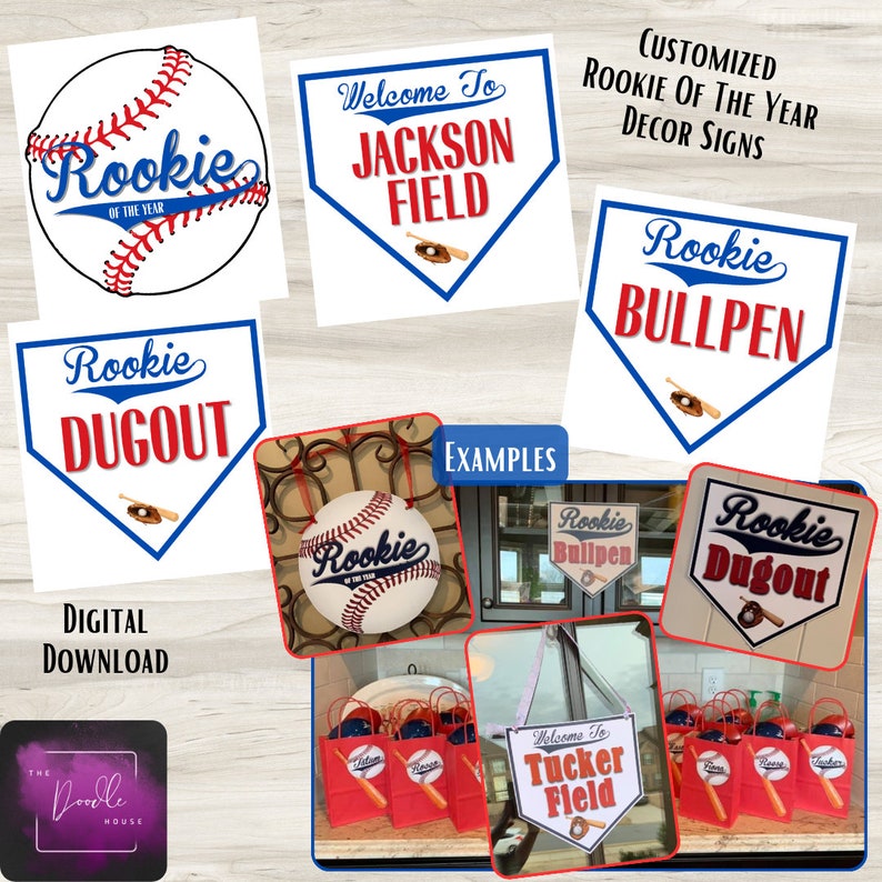 Rookie of the Year Birthday Bundle - Etsy