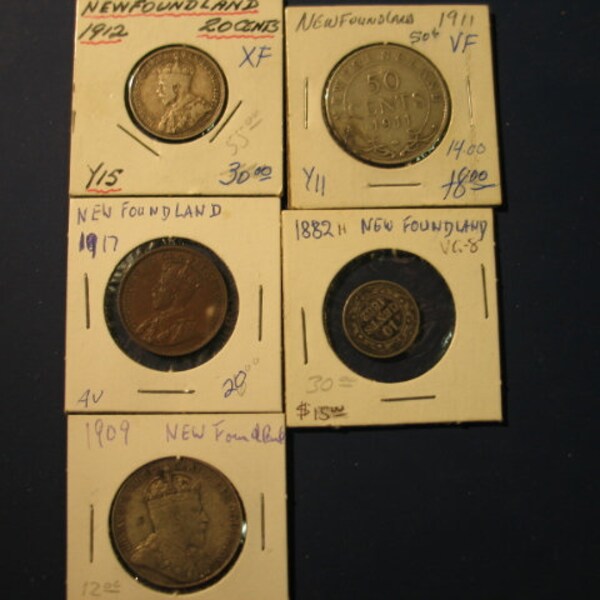 Newfoundland Coin - Etsy