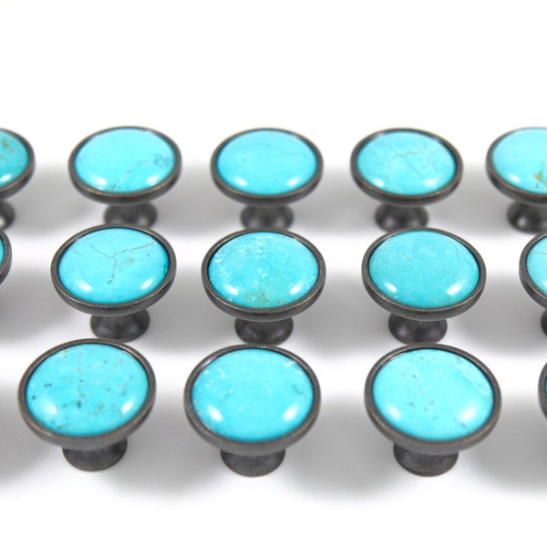 Turquoise Knob - Etsy