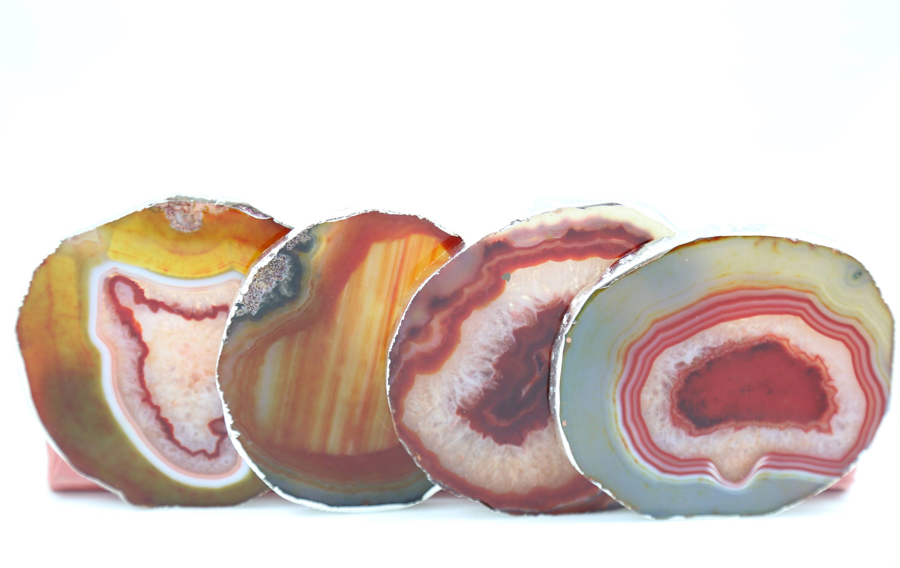 Coffee Agate Coasters