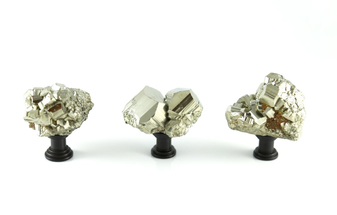 Pyrite Drawer Pull Gold Pyrite Knob Gold Knob for Desk - Etsy