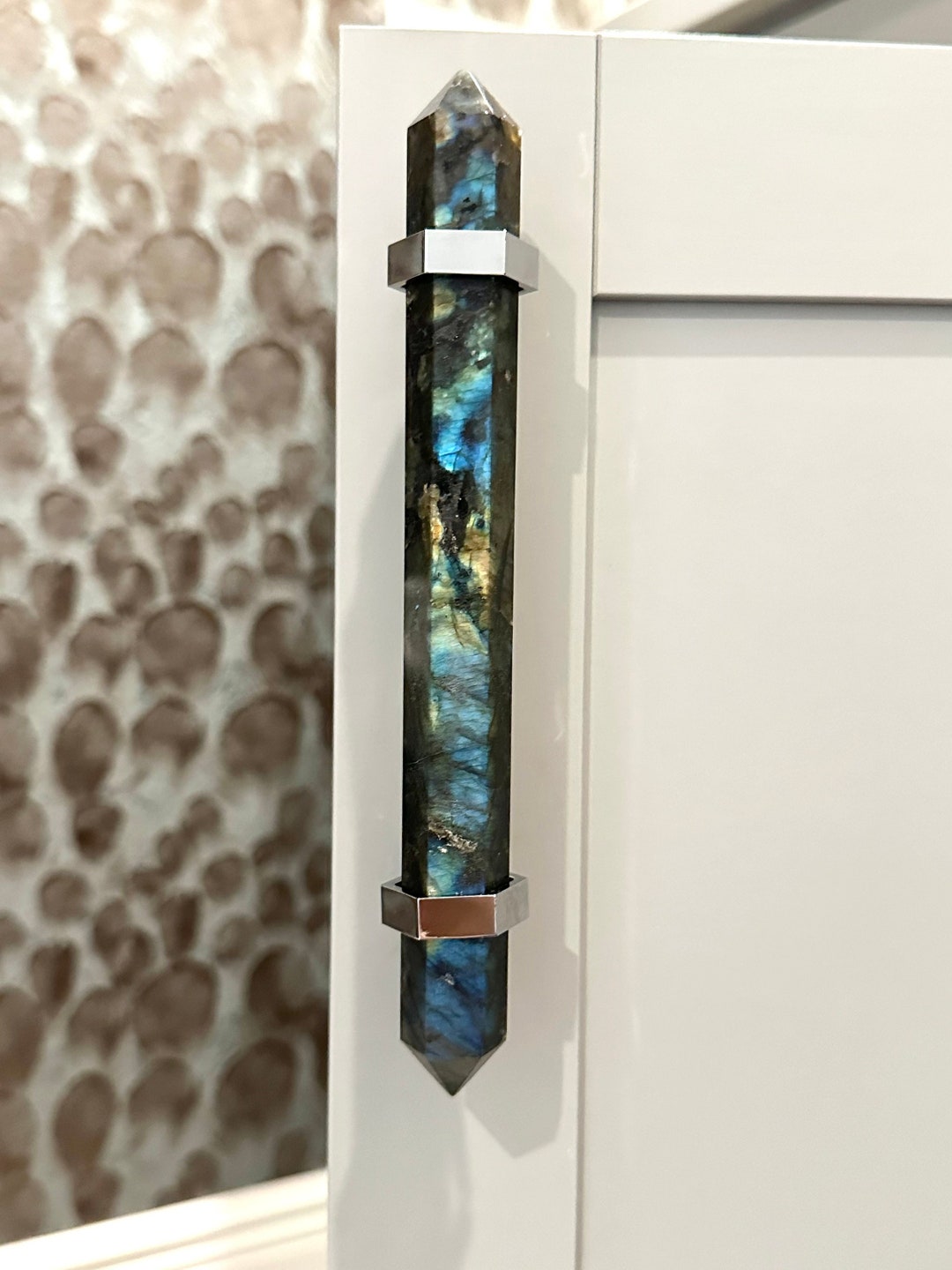 Labradorite Handle Wardrobe Pulls Fantasy Decor Custom Pulls Closet ...