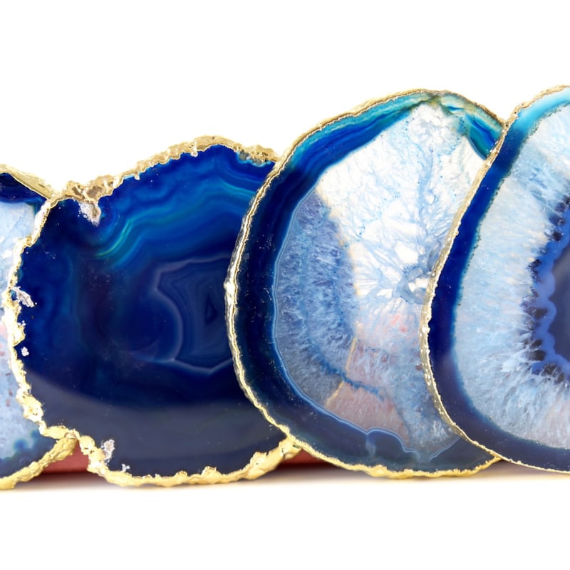 Agate Coasters - Etsy