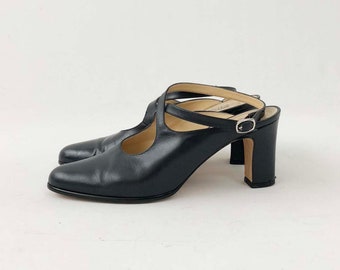 Open back shoes | Etsy