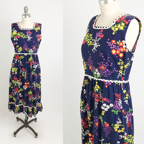 Calico Dress - Etsy