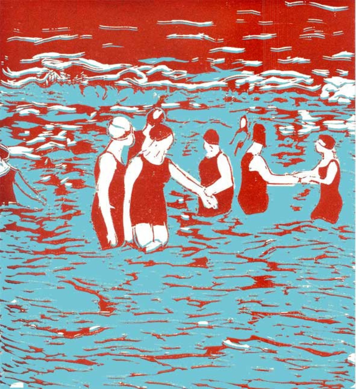 Printable Art the Swimmers Home Decor Summer Poster Instant Download - Etsy