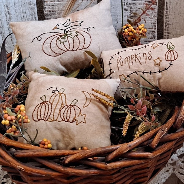 Primitive Pillow - Etsy
