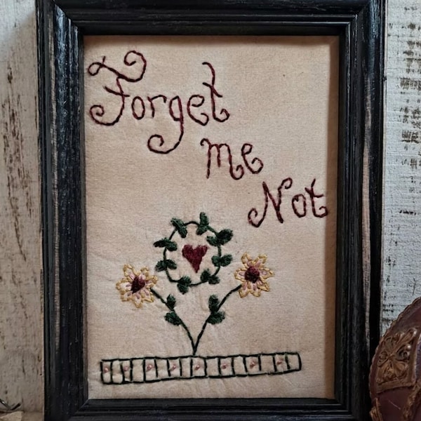 Forget Me Not Embroidery Design - Etsy