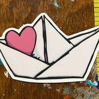 Paper Boat - Etsy