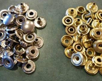 Leather snaps | Etsy