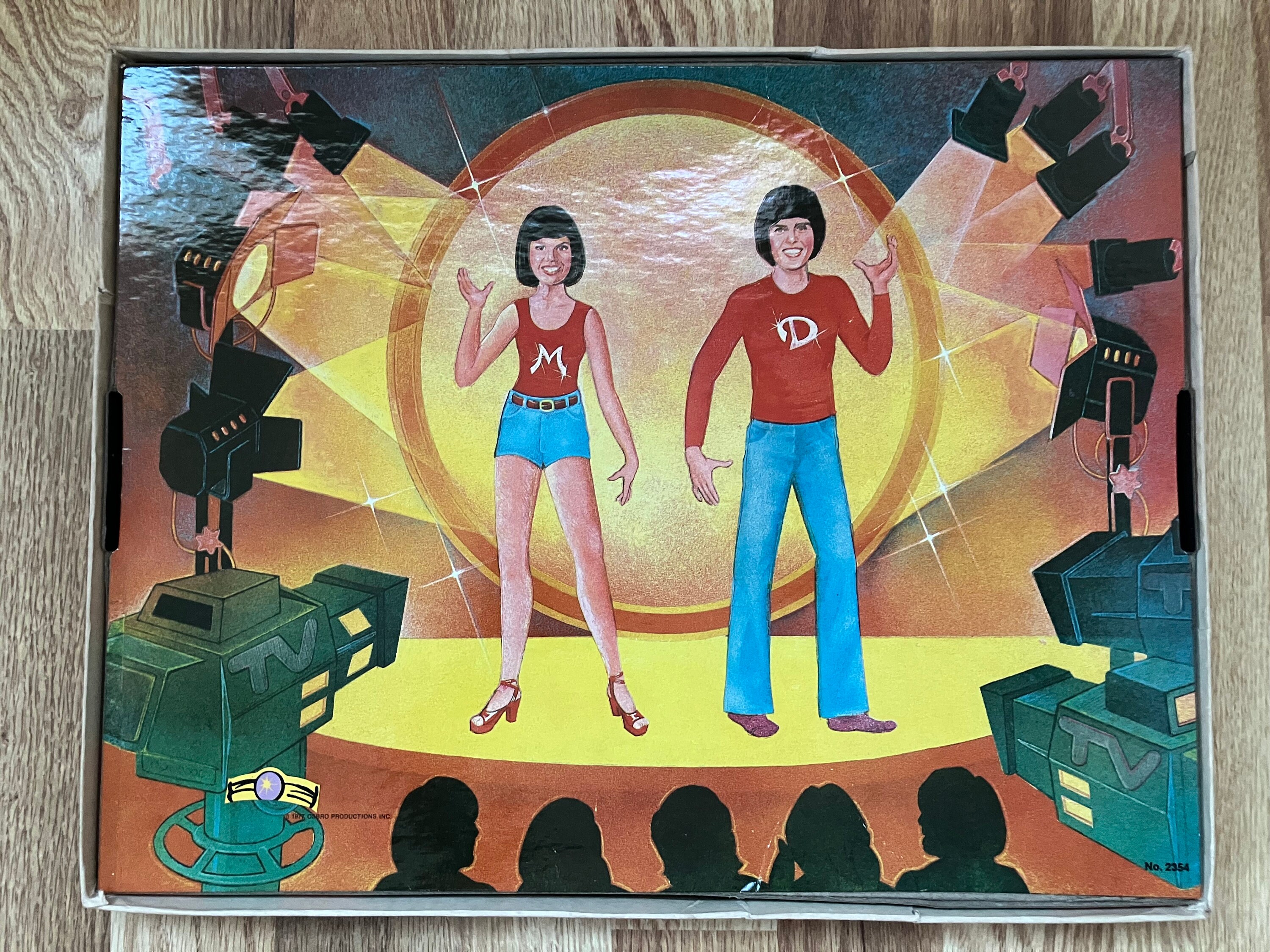 Vintage 1970s Donnie and Marie Osmond Colorforms Dress-up Set - Etsy