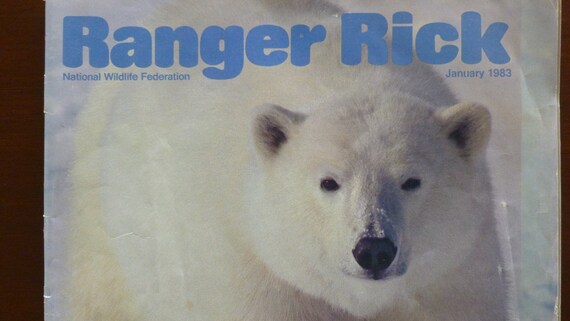 Vintage Ranger Rick Children's Nature Magazine 1983 | Etsy