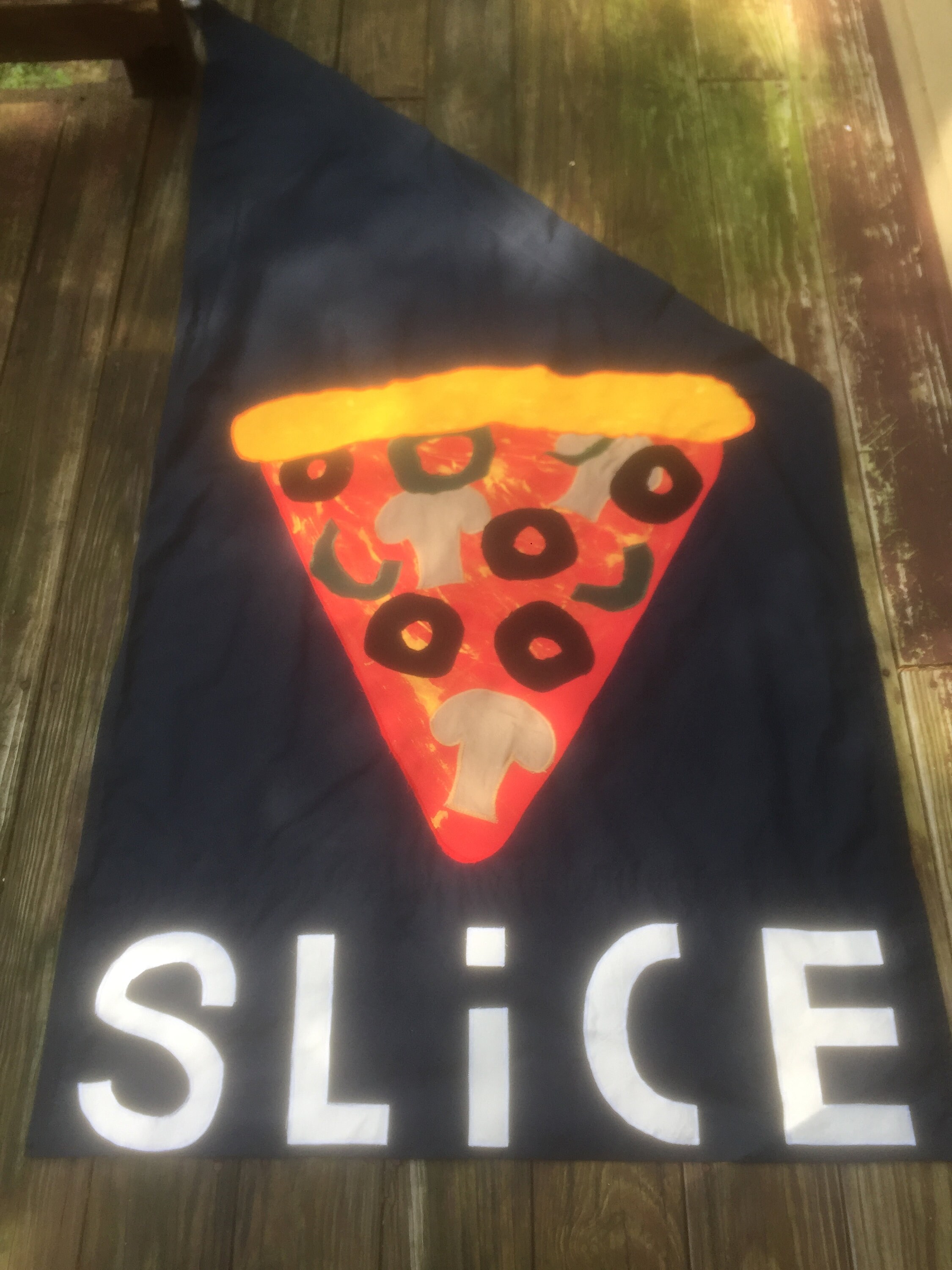 Pizza Slice Flag - Etsy