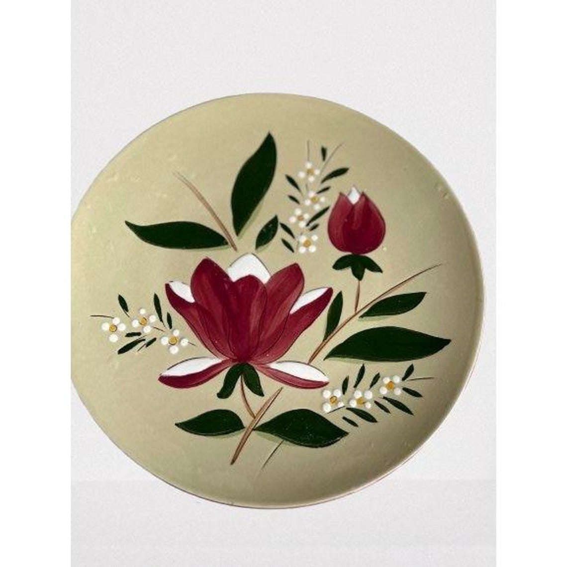 2 Vtg STANGL Magnolia Pottery Plates "golden Harvest" Plates 10" - Etsy