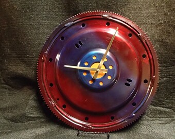 Flywheel Wall Clock | Etsy