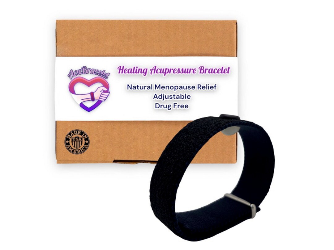 Hot Flash Bracelet Adjustable Acupressure Band-menopausal Symptom ...