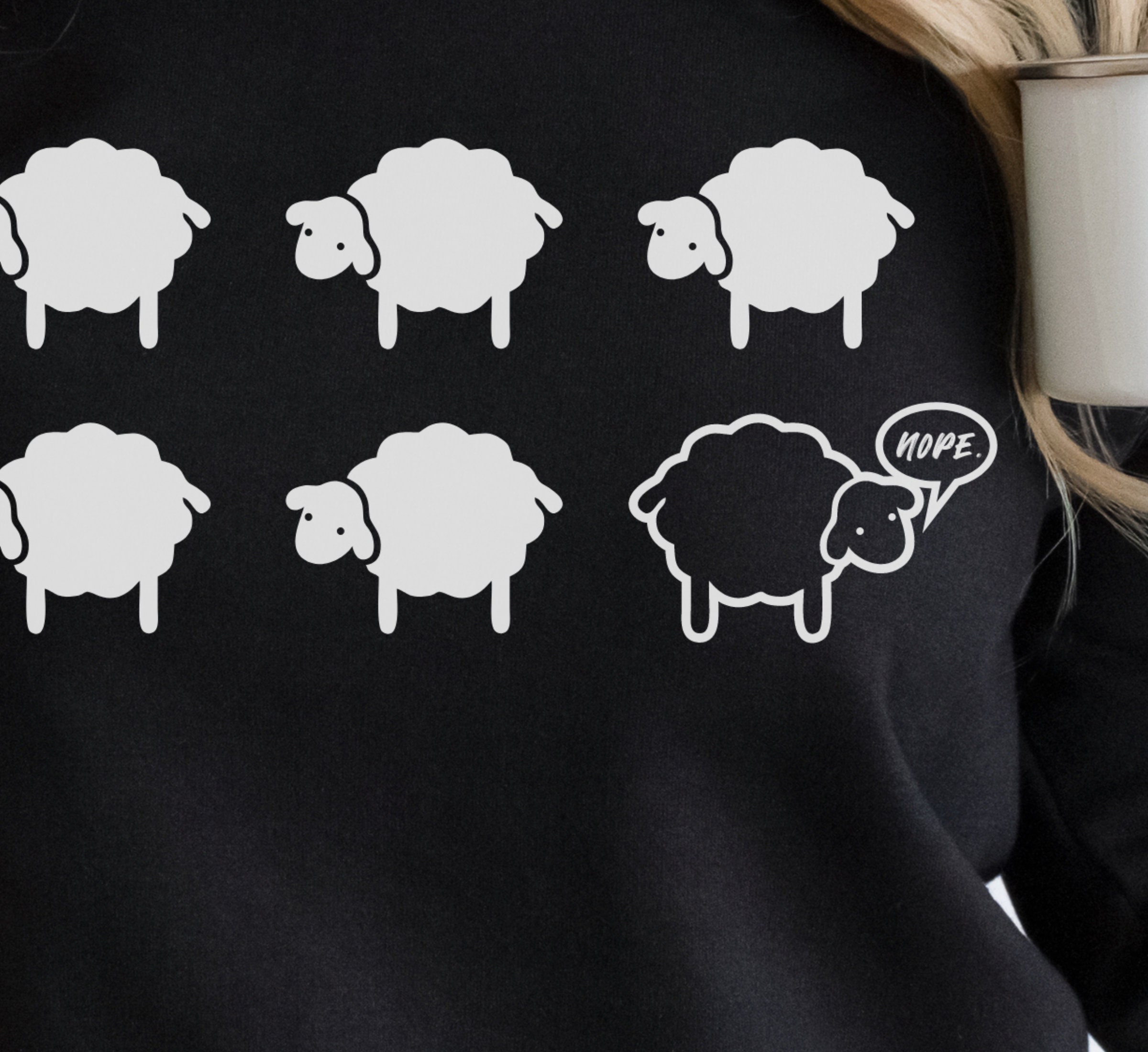 BLACK SHEEP SWEATER, Black Sheep of the Family, Black Sheep Shirt ...