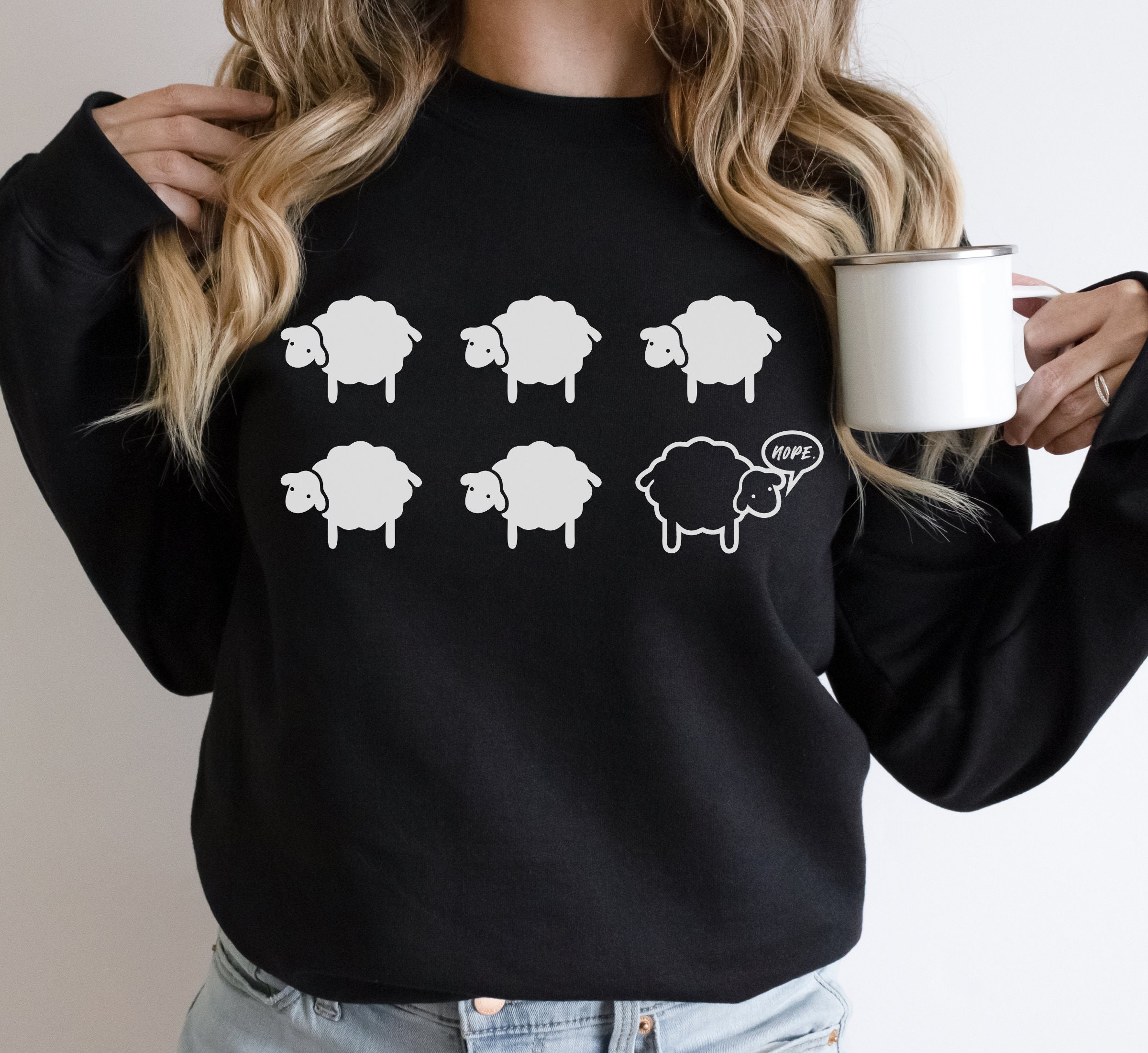 BLACK SHEEP SWEATER, Black Sheep of the Family, Black Sheep Shirt ...