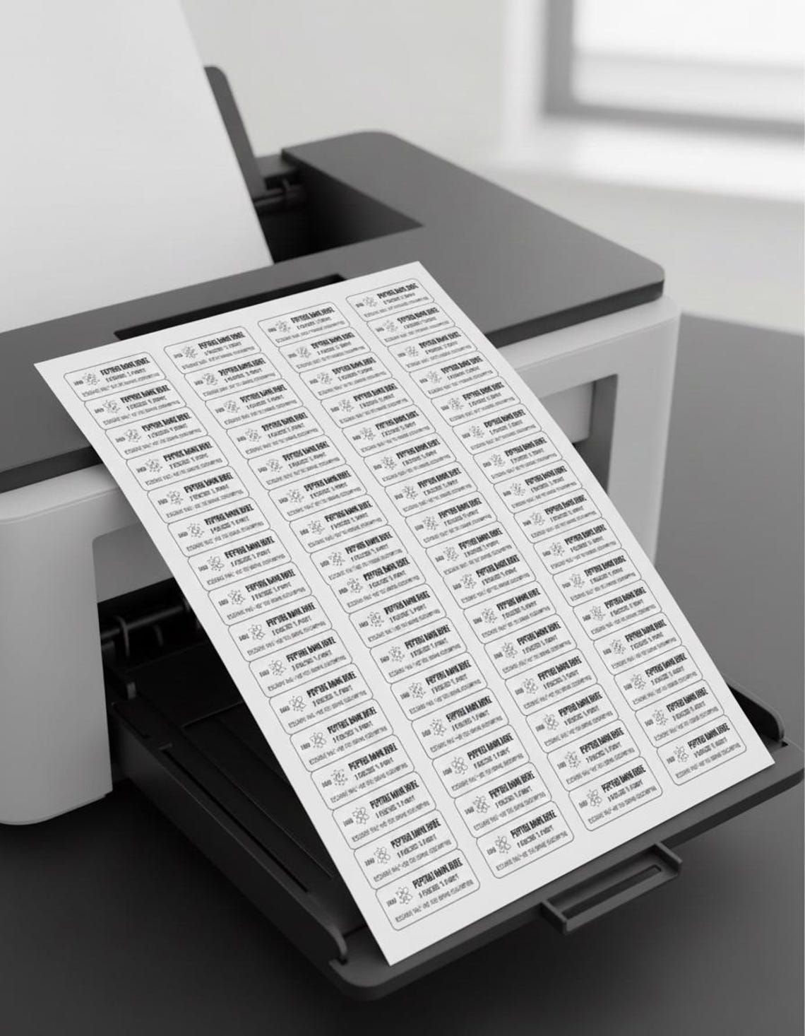 Print Editable Peptide Vial Labels Using Avery Address Labels | Pro ...