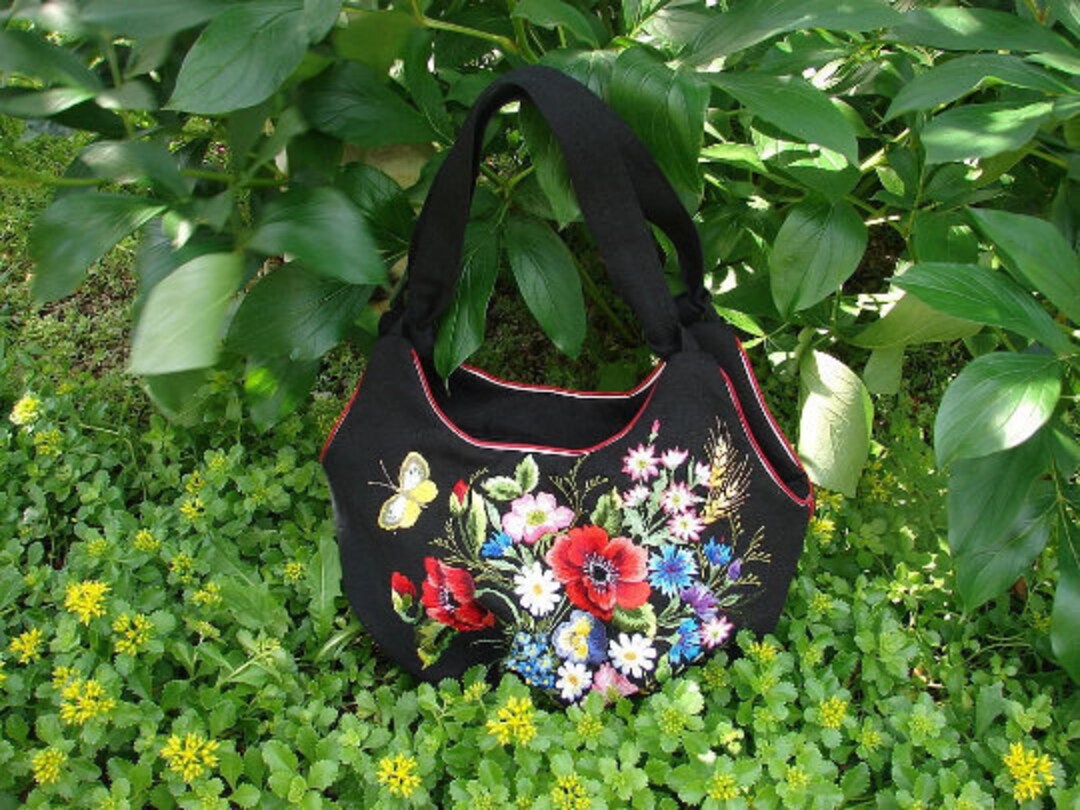 Embroidered Bag, Shoulder Bag, Floral Bag, Boho Bag, Ethnic Bag ...