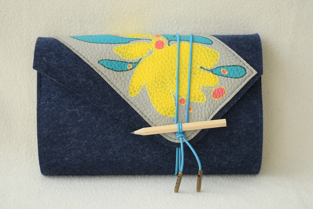 Handmade Book Cover Made of Wool Felt - Etsy