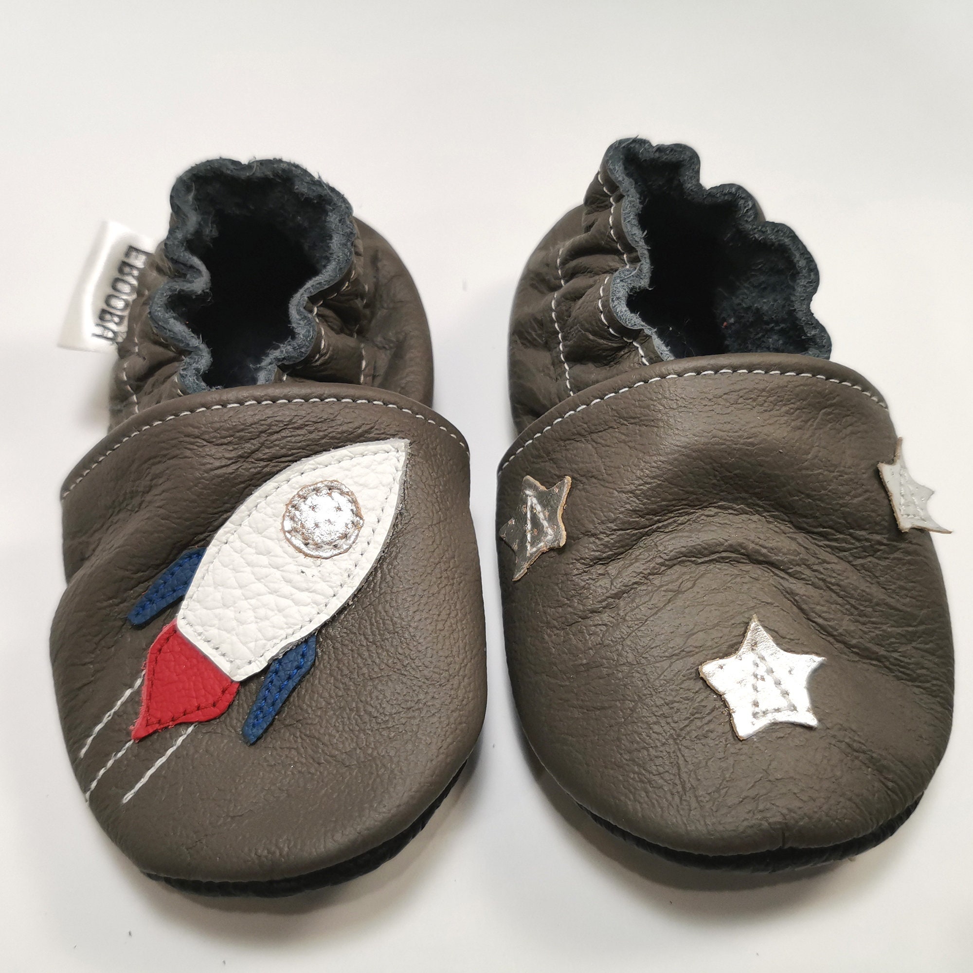 Train Baby Shoes, Red Locomotive Baby Shoes, Blue Baby Moccasins, Baby ...