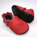 Kids' Slippers Red Baby Shoes Toddler Leather Shoes - Etsy