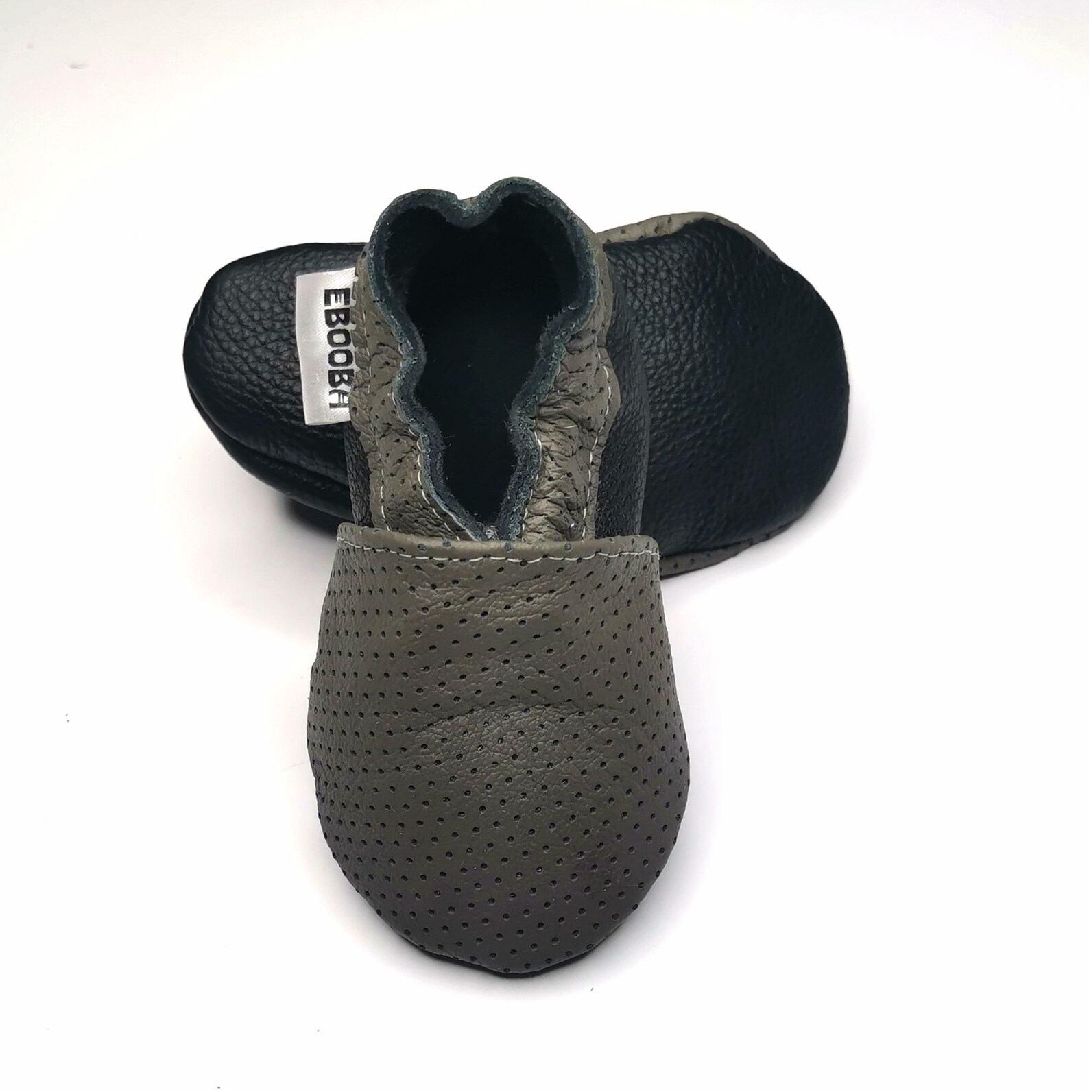 Red Baby Shoes, Perforated Leather Slippers, Red Summer Moccasins, Baby ...