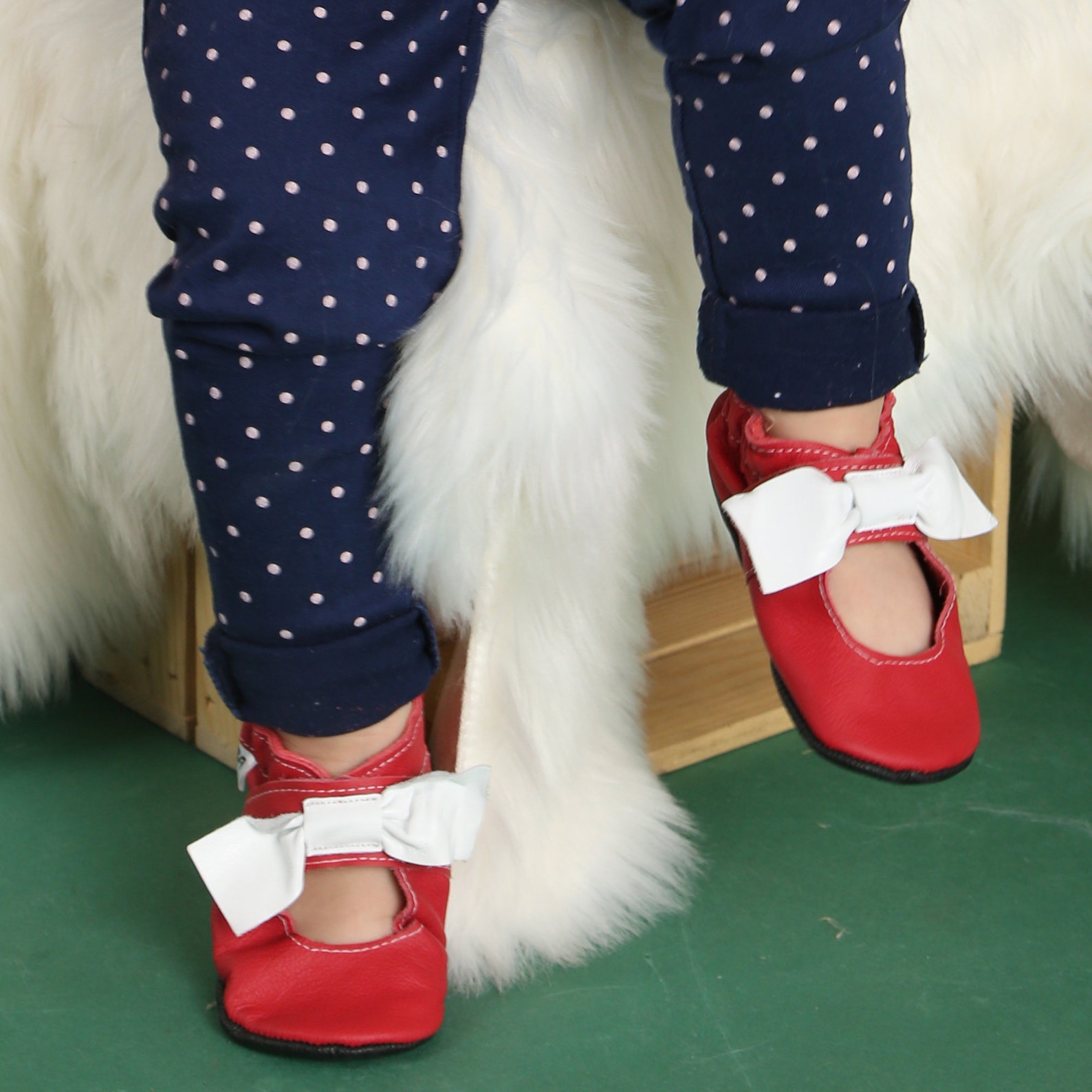 Baby Shoes Red Toddler Sandals Ebooba Leather Baby Shoes | Etsy