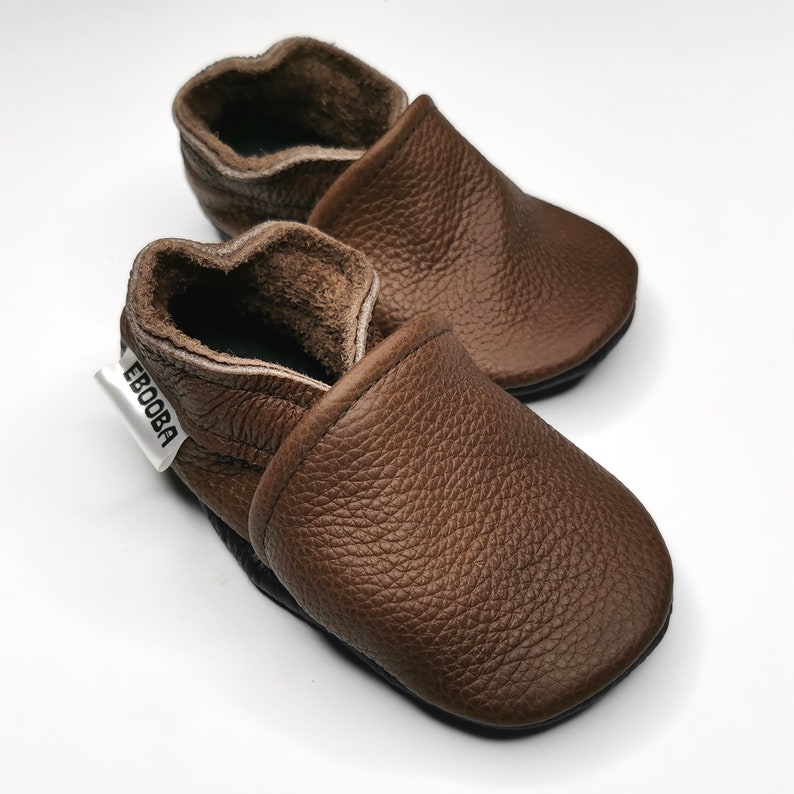Army Green Baby Shoes, Toddler Leather Slippers, Baby Booties, Plain ...