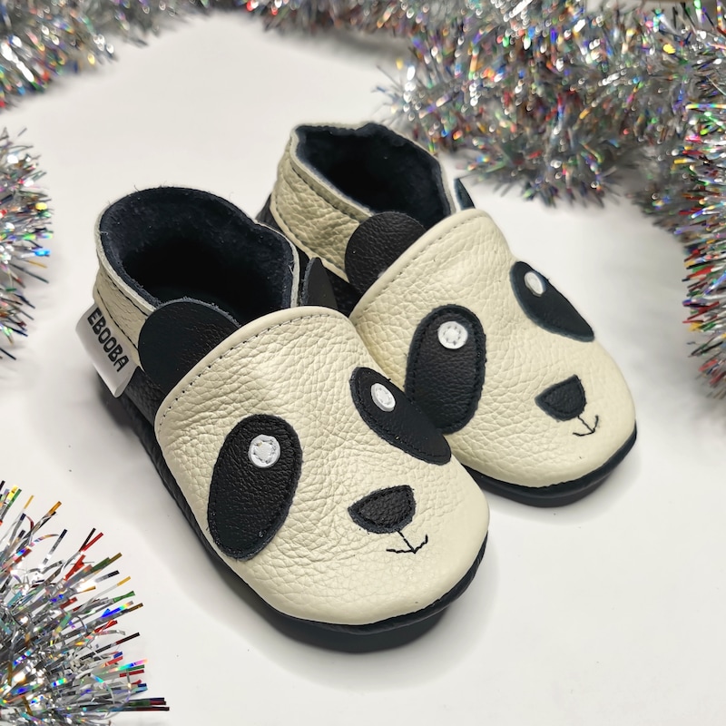 Panda Slippers - Etsy