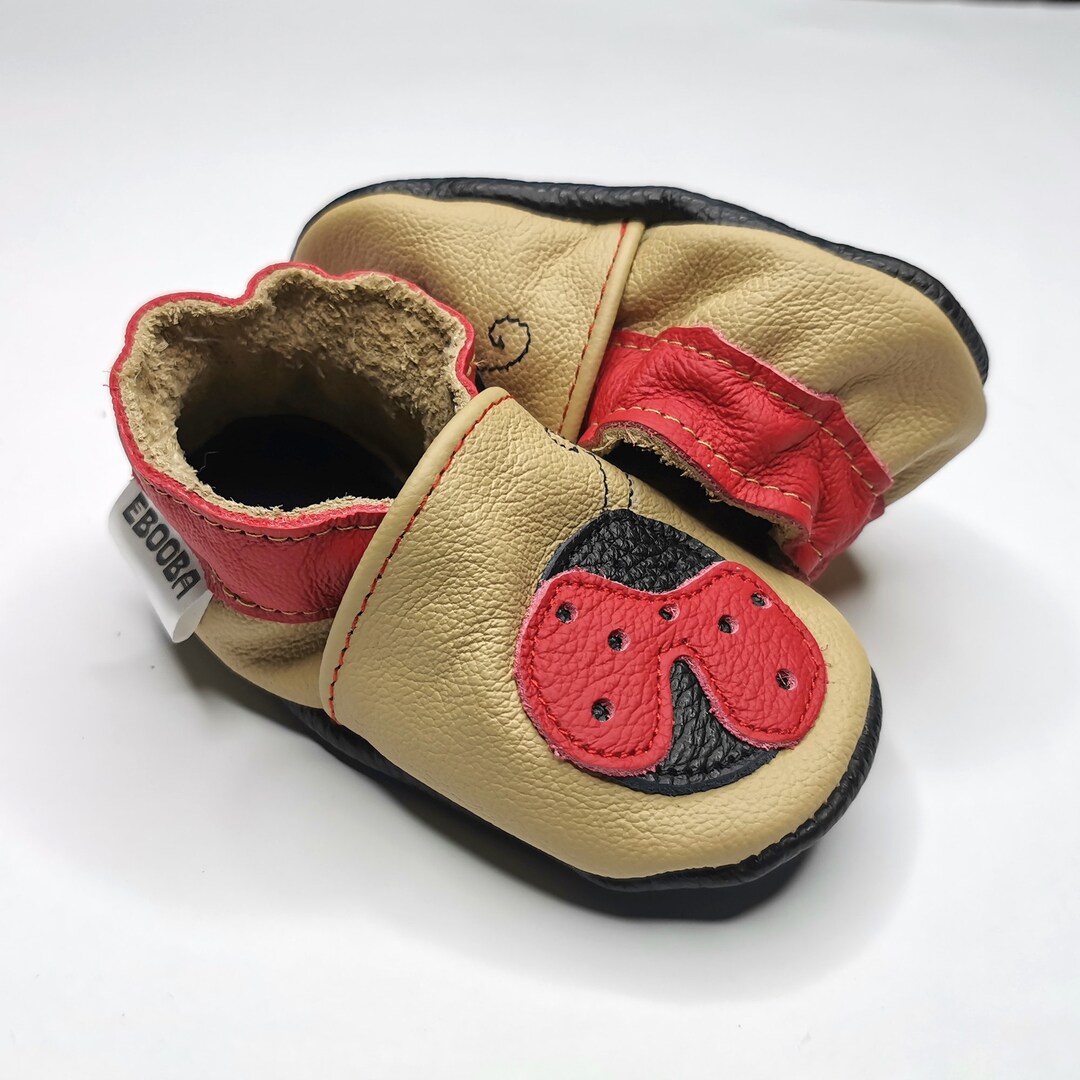 Red Ladybug Baby Shoes Ebooba Newborn Shoes Girls' - Etsy