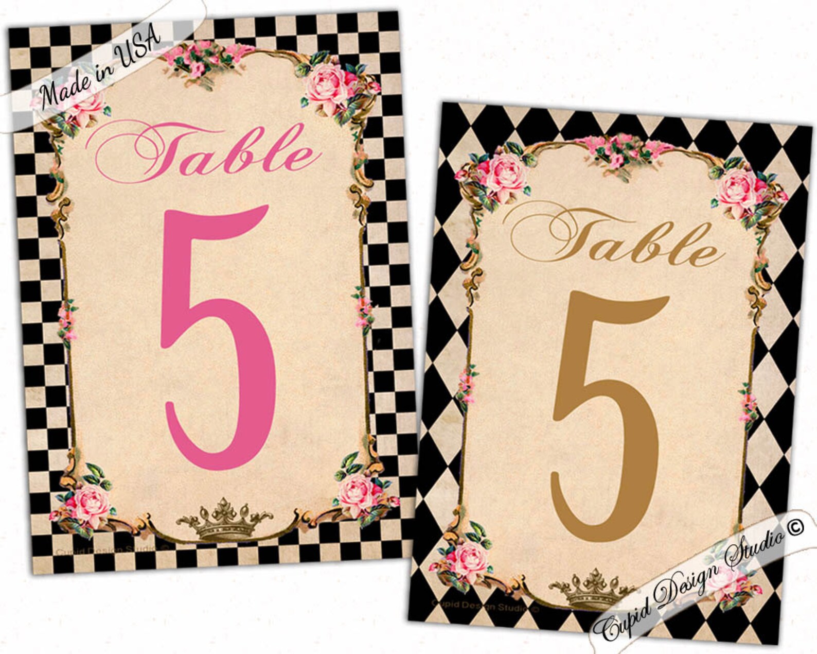 Elegant Table Numbers/royal Table Numbers Gold/unique Table - Etsy