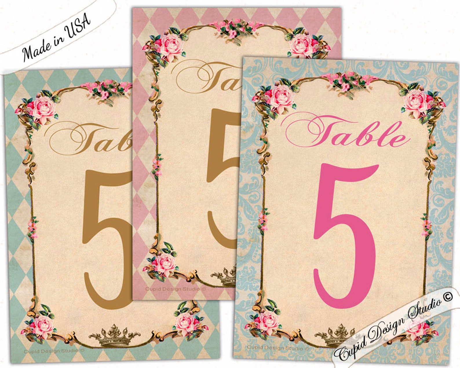 Elegant Table Numbers/royal Table Numbers Gold/unique Table - Etsy