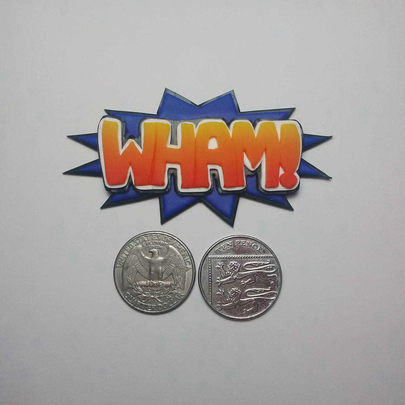 WHAM Pop Art Badge Brooch/badge/pin - Etsy