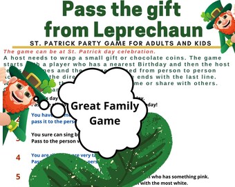 St. Patrick's Day Word Search - Etsy Canada