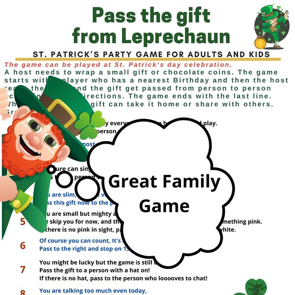 Gifts From Leprechaun - 60+ Gift Ideas for 2024